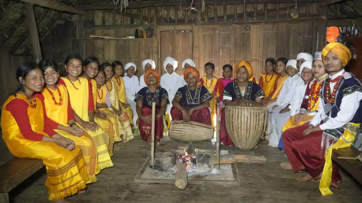 Khasi Traditional Music and Dance Performance - Siengriti | MySatkara